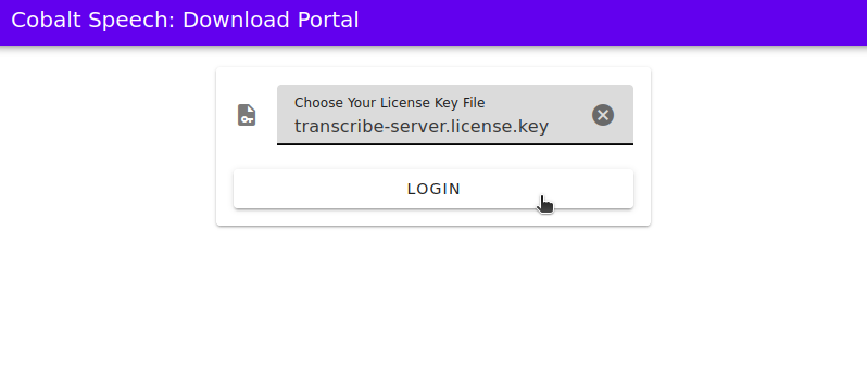 Free Trial | Cobalt Speech: API Documentation